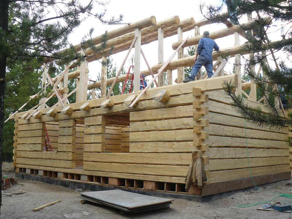 Collett's North Fork Cabin - Montana Log Homes : Montana Log Homes