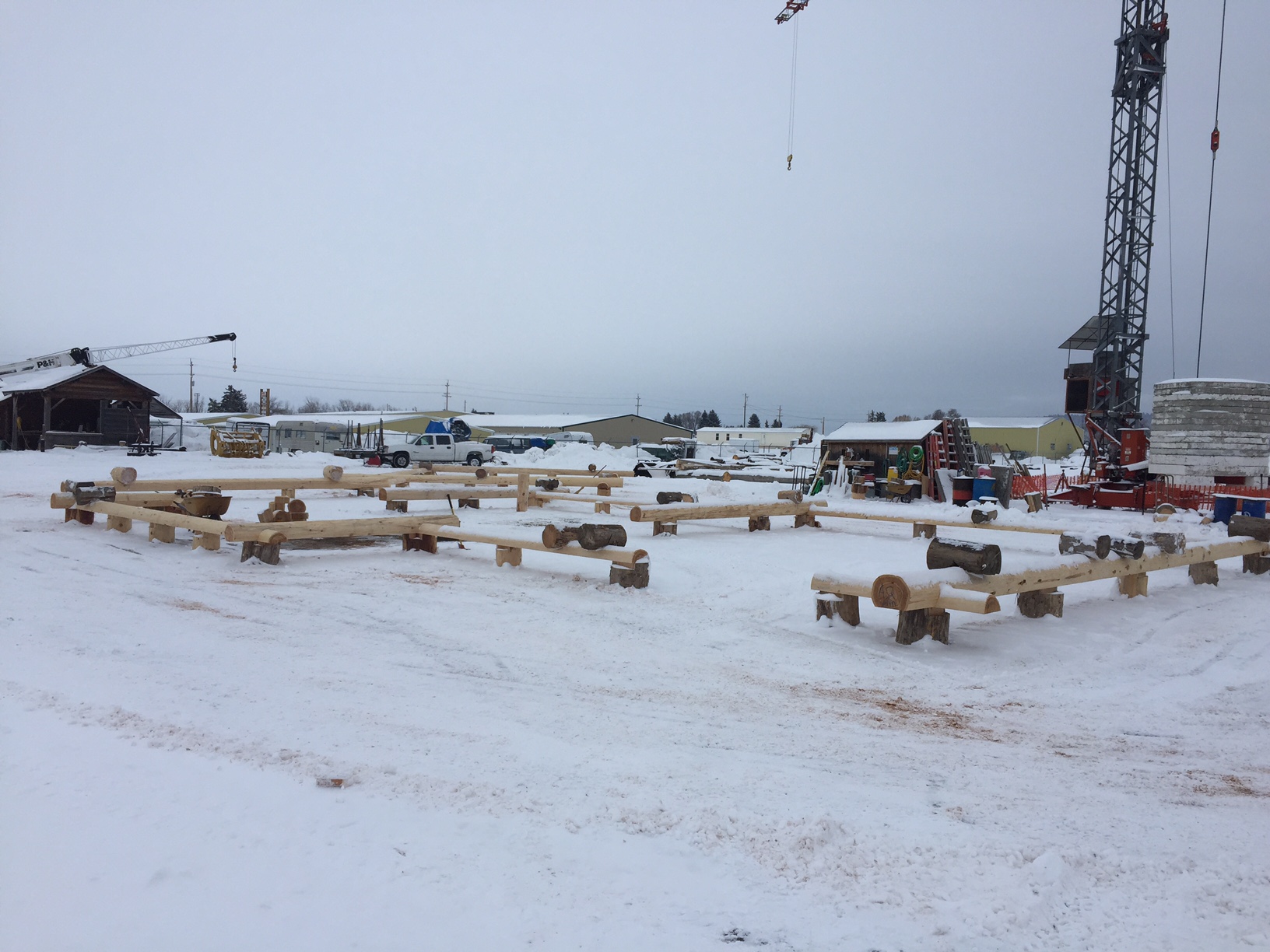 Joe and Shannon Leduc log home - Montana Log Homes : Montana Log Homes