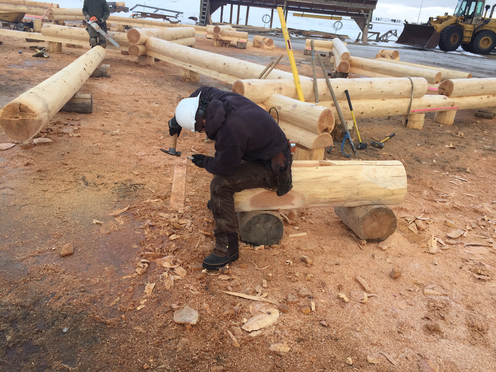 Joe and Shannon Leduc log home - Montana Log Homes : Montana Log Homes