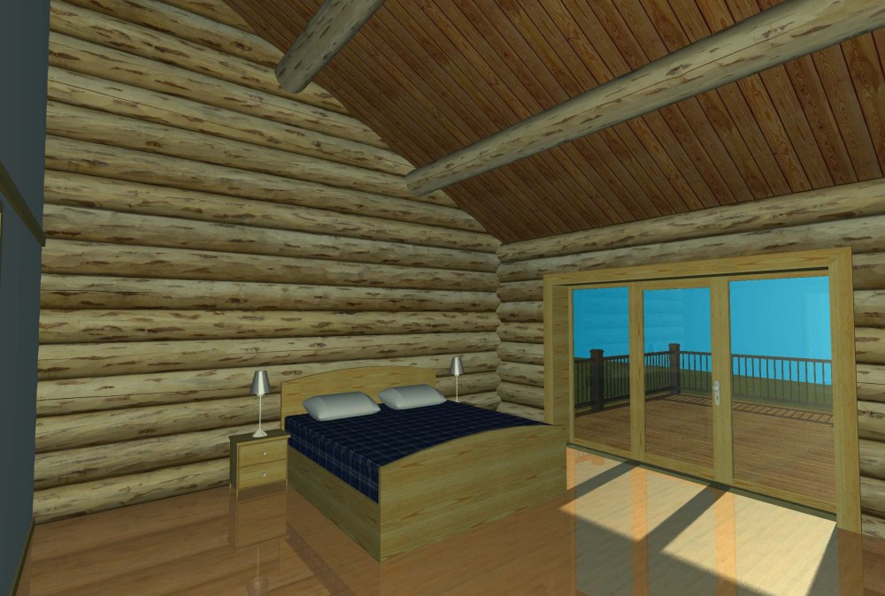 Joe and Shannon Leduc log home - Montana Log Homes : Montana Log Homes