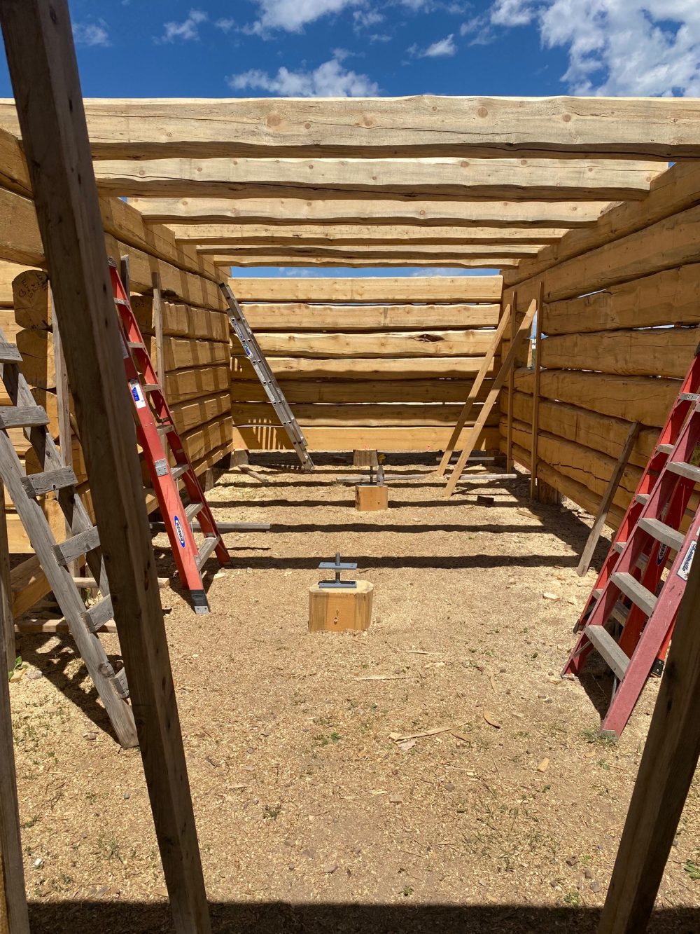 A classic "ADU" for Doug and Keri Hill - Montana Log Homes : Montana ...