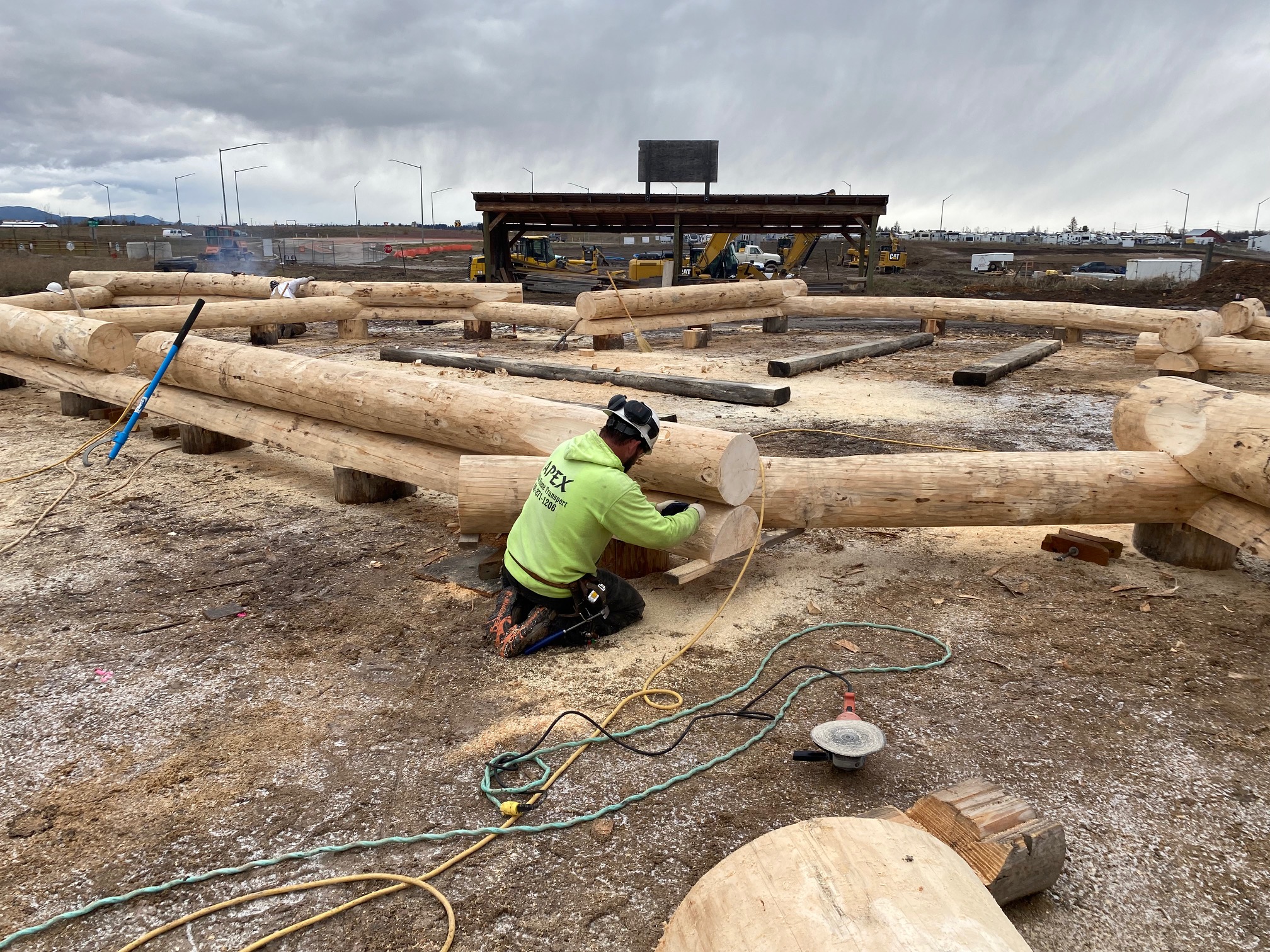 Richards Creek Ranch - Montana Log Homes : Montana Log Homes